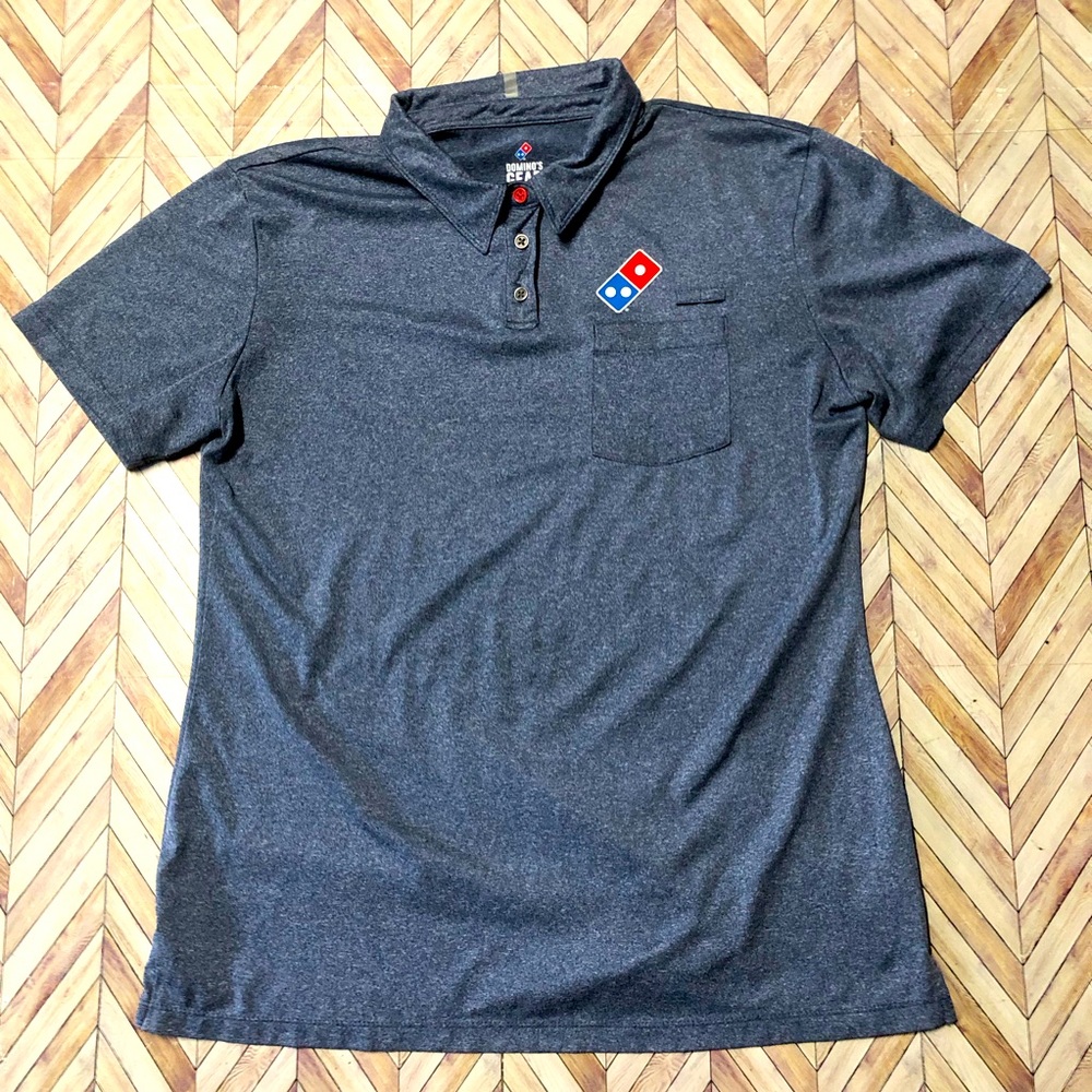 Dominos Pizza Work Gear, Woman’s Polo, Size Medium. W… - Gem